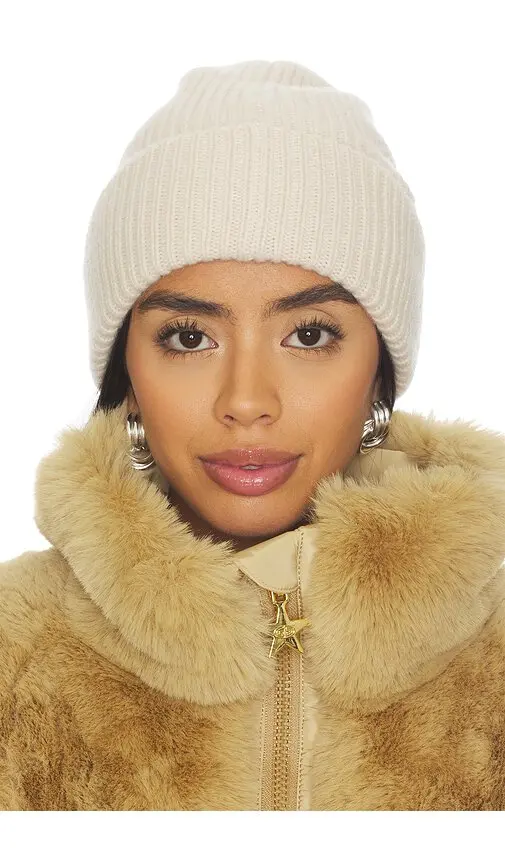 HALFDAYS Merino Wool Beanie - Cream
