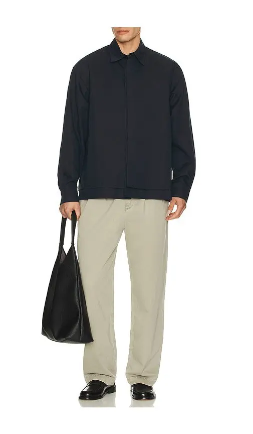 LE17SEPTEMBRE Double Layered Cotton Shirt In . Also