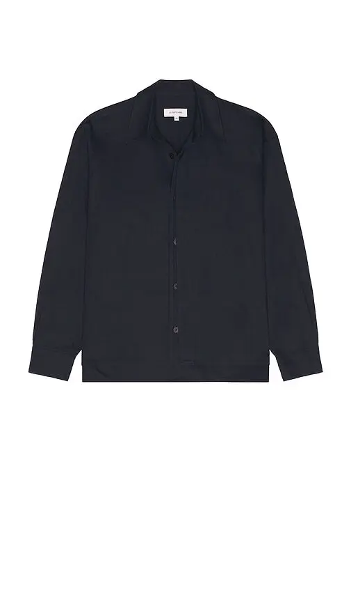 LE17SEPTEMBRE Double Layered Cotton Shirt In . Also