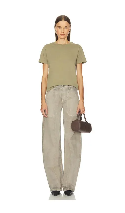 GRLFRND Small Tee - Olive