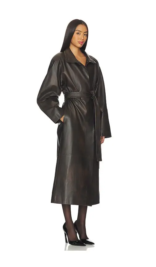LAMARQUE Alexandra Leather Coat