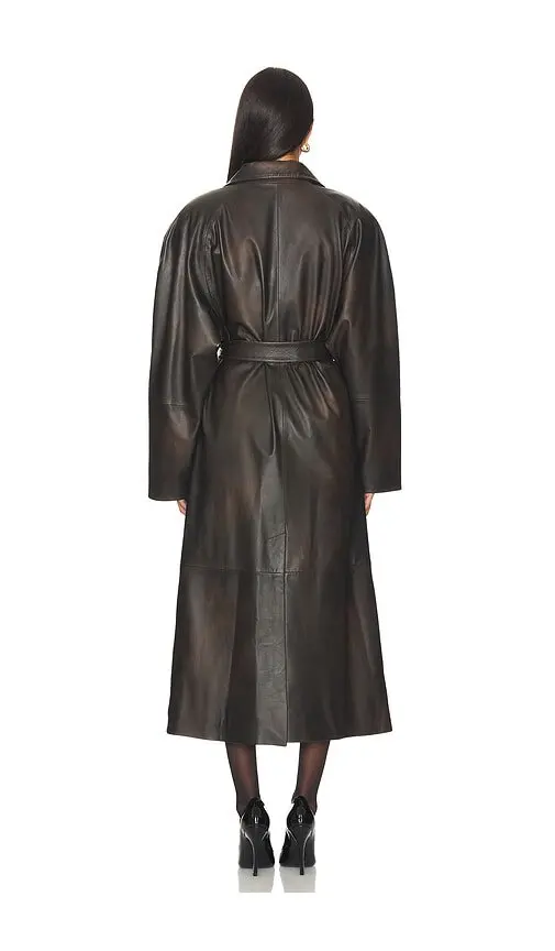 LAMARQUE Alexandra Leather Coat
