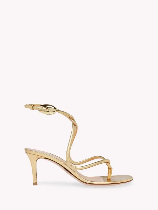 GIANVITO ROSSI Jungle Mamba 70 Thong