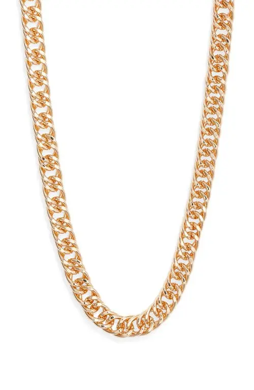 OPEN EDIT Curb Chain Necklace - Gold