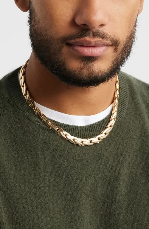 OPEN EDIT Woven Collar Necklace