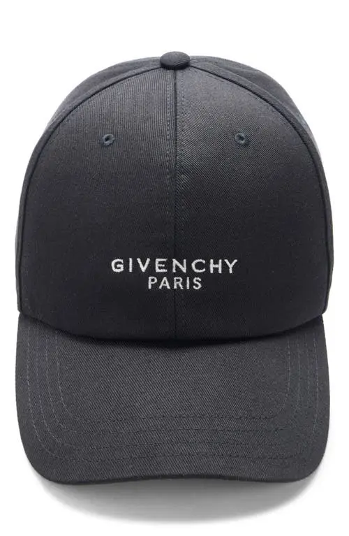 Givenchy Embroidered Logo Adjustable Baseball Cap