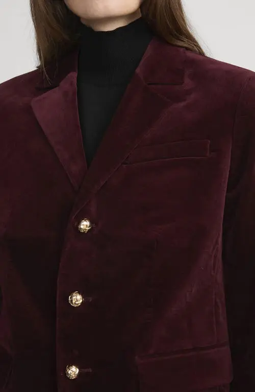 FRAME Velvet Smart Blazer
