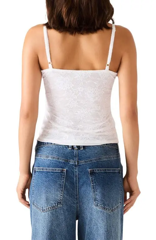 STEVE MADDEN LUXE Stretch Lace Camisole