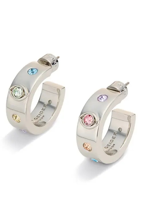 Kurt Geiger Evil Eye Hoop Earrings
