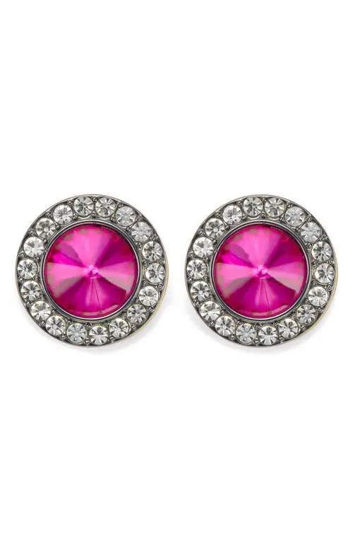 Kurt Geiger Octavia Stud Earrings - Pink