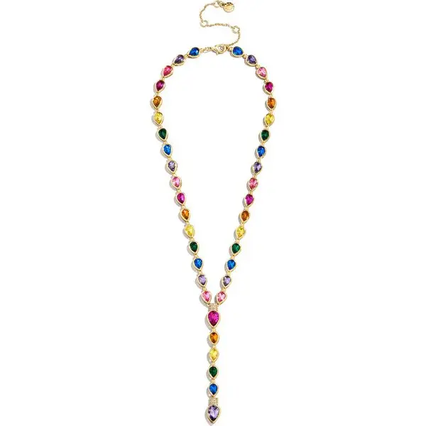 Baublebar Glow With It Holiday Ornament Lariat Necklace - Multi