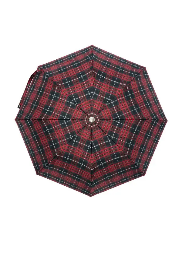 Burberry Bamboo Tartan Folding Umbrella