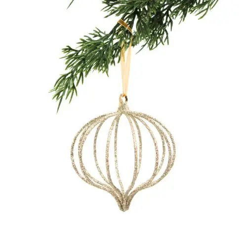 CG HUNTER 4" Assorted Ornament - Champagne