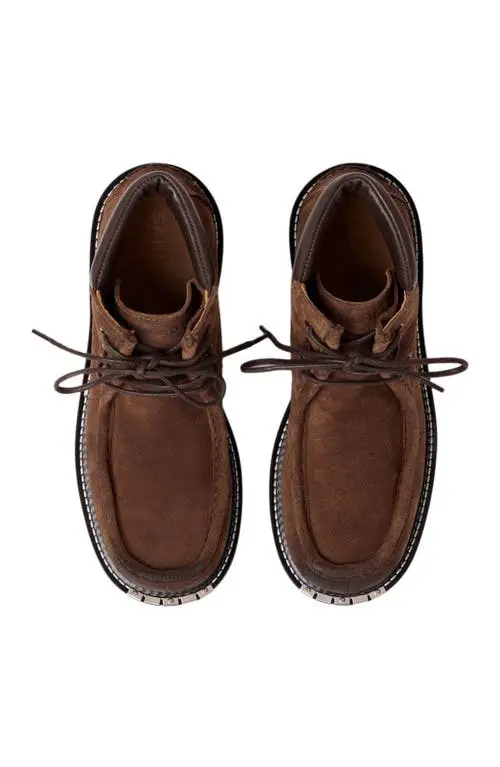 Sandro Leather Ankle Boots