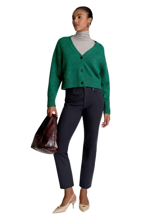 M.M.LAFLEUR Delina Confetti Wool Cardigan