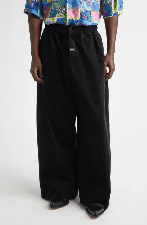 Martine Rose Extreme Wide-leg Corduroy Trousers - Blk