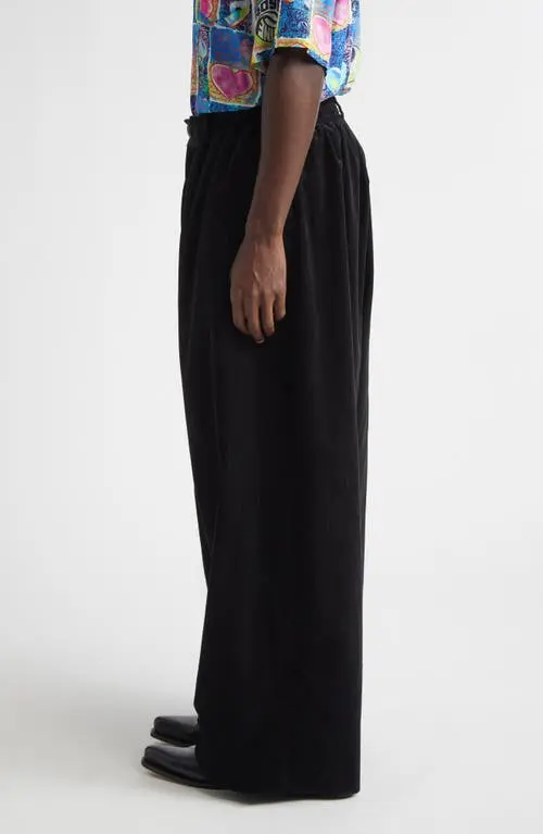 Martine Rose Extreme Wide-leg Corduroy Trousers - Blk