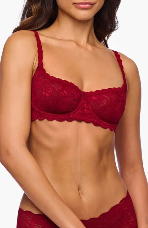 Cosabella Nsn Balconette Bra - Sindoor Red