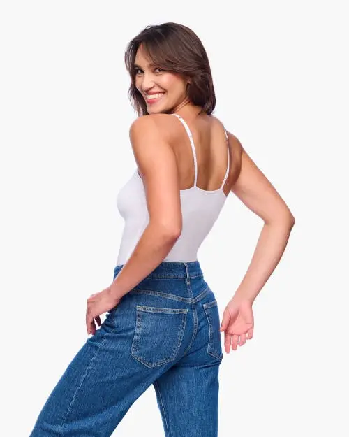 Cosabella Talco Long Camisole - White