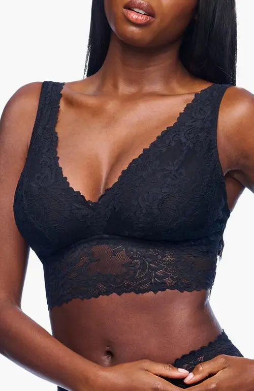 Cosabella Carmela Curvy Plunge Bralette - Black