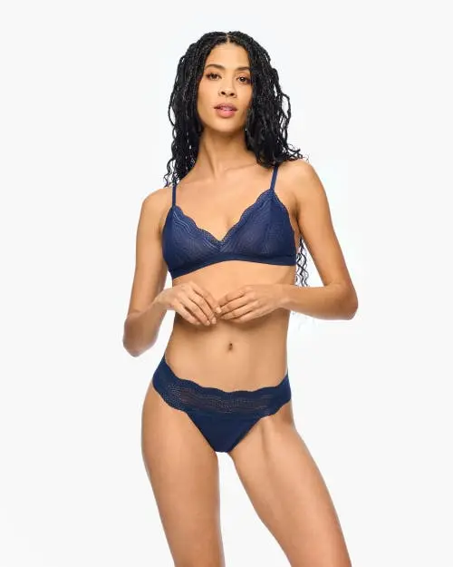 Cosabella Dolce Bralette - Navy Blue