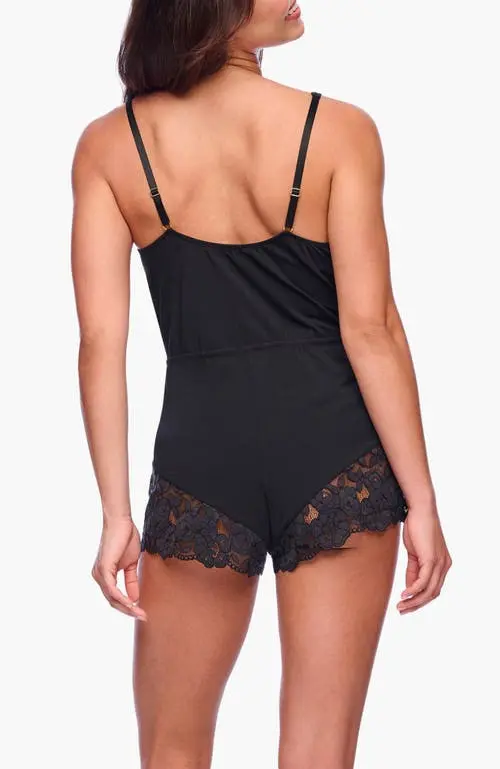 Cosabella Romanza Sleep Romper - Black