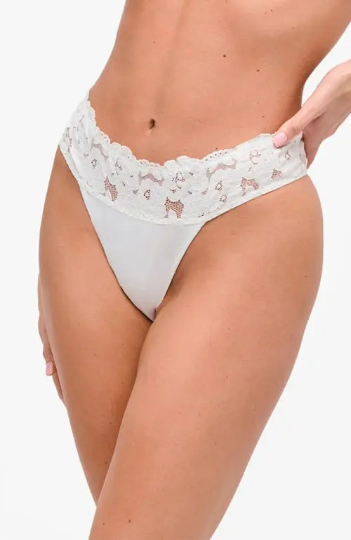 Cosabella Romanza Thong - Moon Ivory