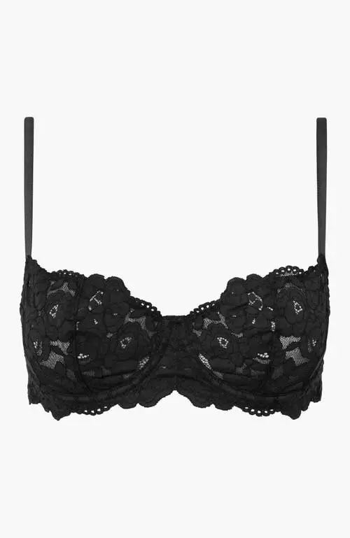 Cosabella Romanza Balconette Bra - Black
