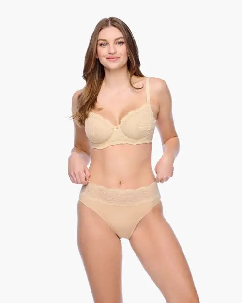 Cosabella Dolce High-rise Bikini - Blush