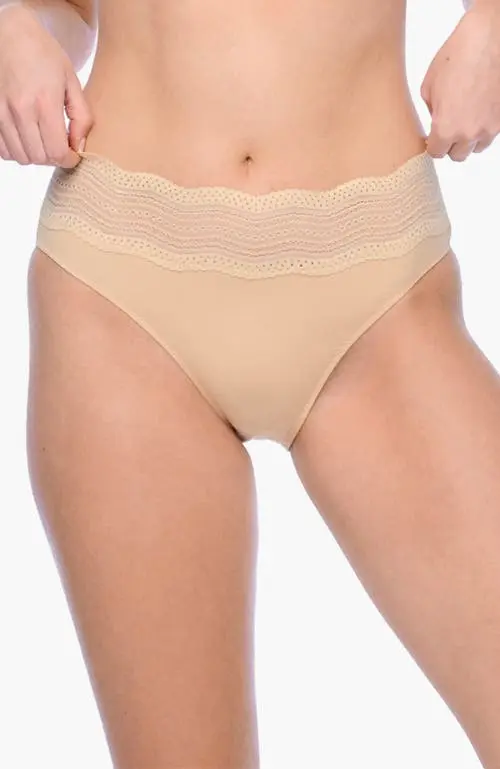 Cosabella Dolce High-rise Bikini - Blush