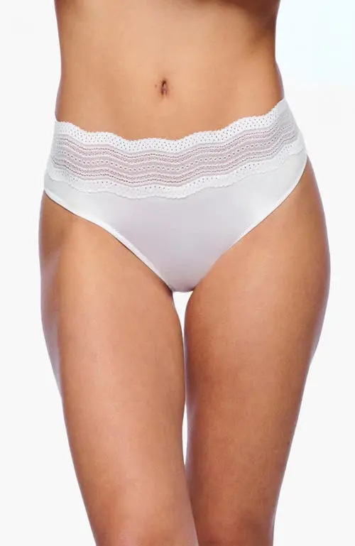 Cosabella Dolce High-rise Bikini - White