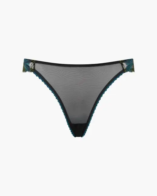 Cosabella Fiorita Naughty Bikini - Black/canale