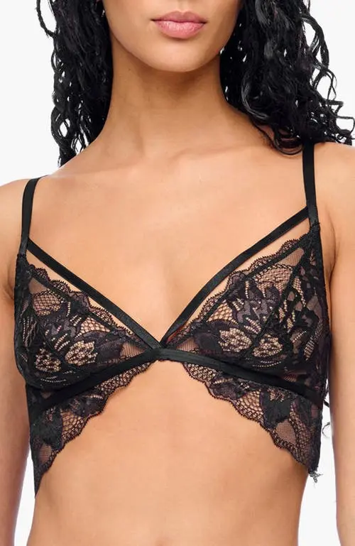 Cosabella Paradiso Triangle Bralette - Black