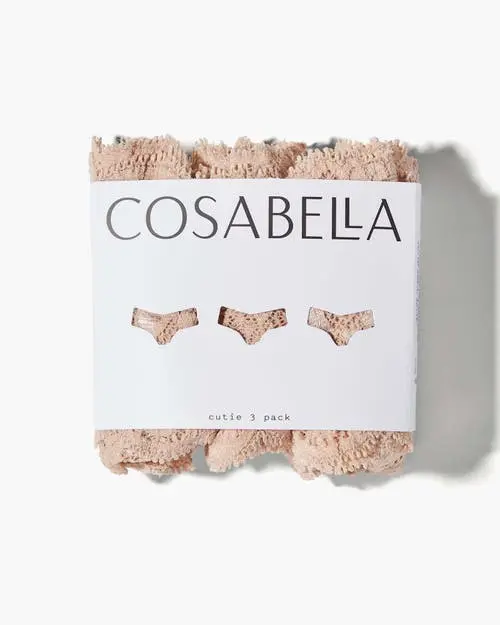 Cosabella Nsn Cutie Low Rise Thong 3 Pack - Sette