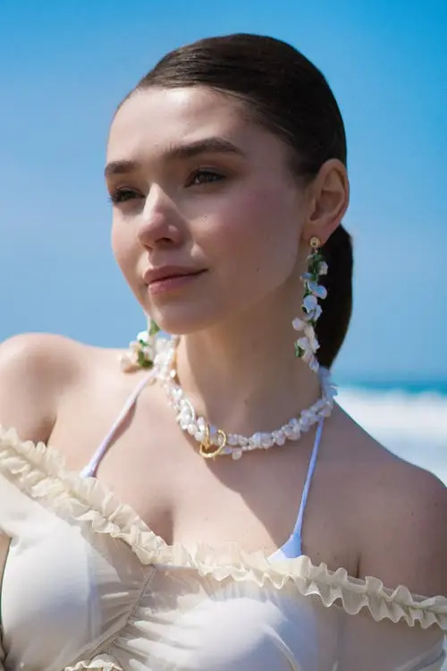 CLASSICHARMS Nina Baroque Pearl Choker Necklace