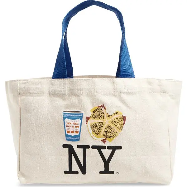 PICCOLINY Mini Ny Graphic Tote - Coffee