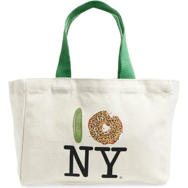 PICCOLINY Mini Ny Graphic Tote - Green