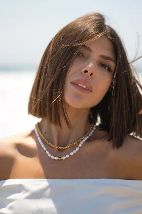 CLASSICHARMS Ella Freshwater Pearl Layered Necklace Set