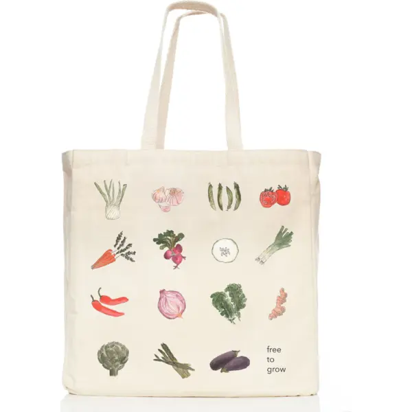 THE TOTE PROJECT Free To Grow" Organic Cotton Tote Bag - Natural