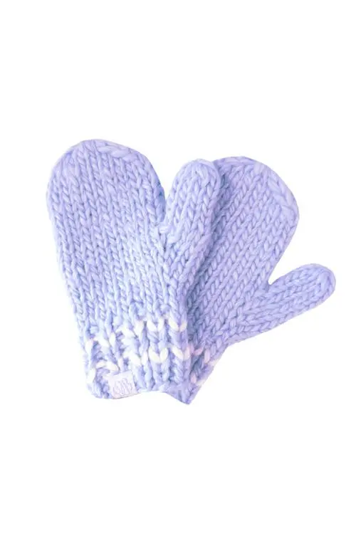 BITS & BOWS Knitted Mittens - Lavender