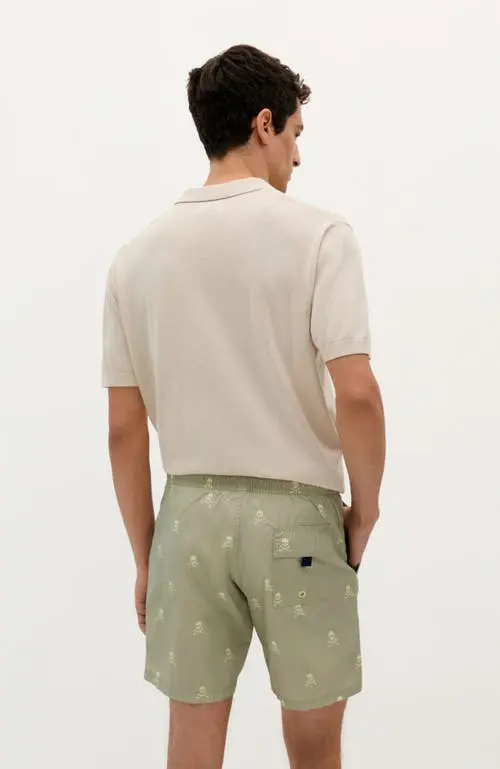 SCALPERS Printed Swim Trunks