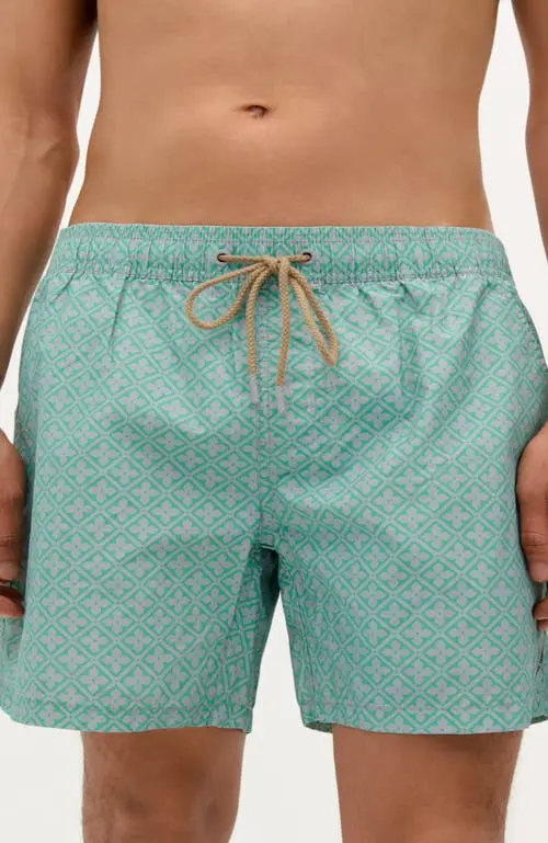 SCALPERS Fleur De Lis Swimming Trunks - Water