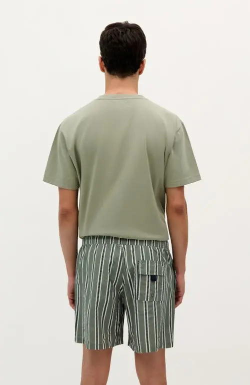 SCALPERS Striped Swim Trunks