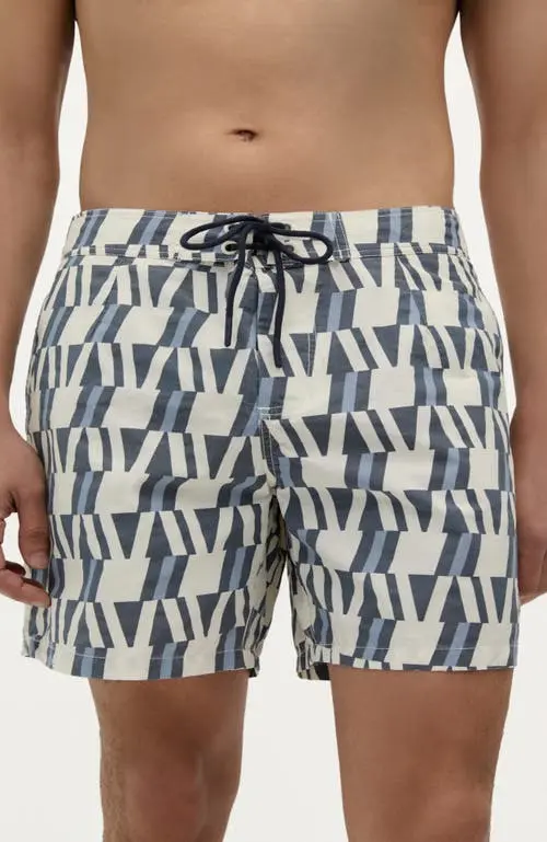 SCALPERS Asymmetric Swimsuit - Blue