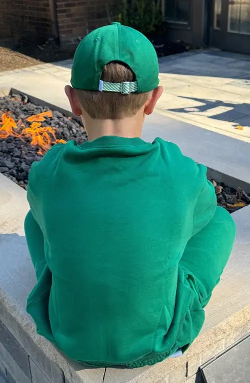 BITS & BOWS Santa Golf Cart Baseball Cap