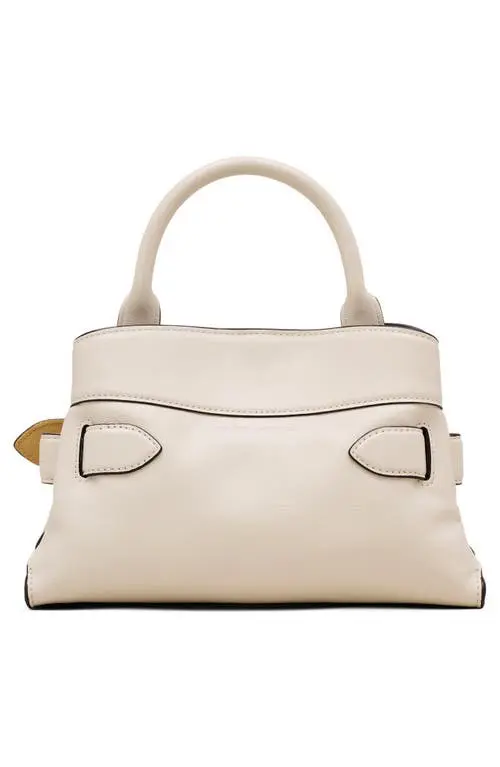 Marc Jacobs Dakota Small Leather Satchel - Cloud White