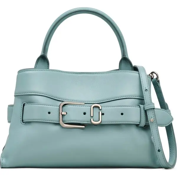 Marc Jacobs Dakota Small Leather Satchel - Sky Blue