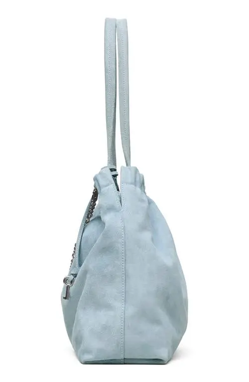 Marc Jacobs Cristina Suede Tote - Blue Mist