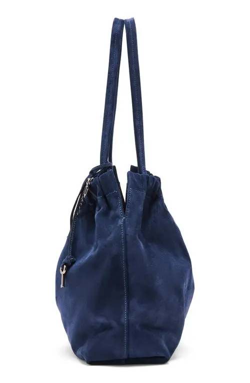 Marc Jacobs Cristina Suede Tote - Navy