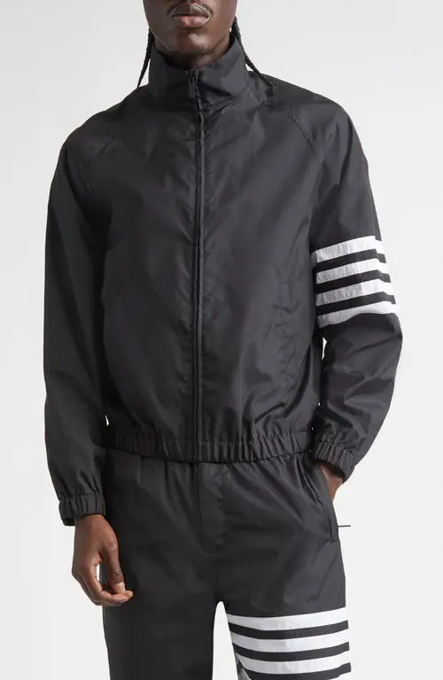 Thom Browne 4-bar Track Jacket - Black